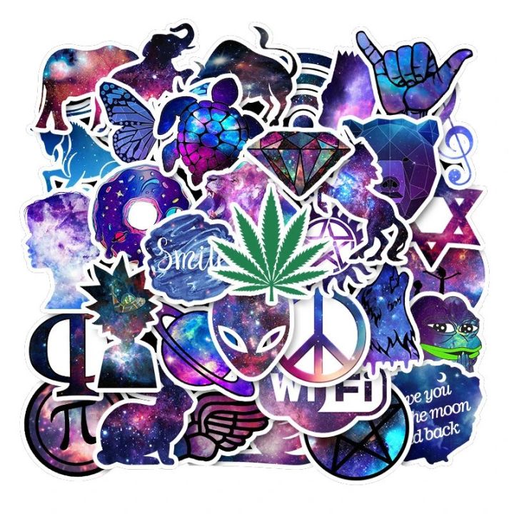 【3C VictoryEagle】Starry Cartoon Computer Sticker Notebook Skin Laptop ...