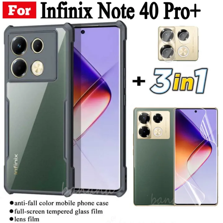 3 in 1 infinix Note 40 Pro+ Anti-fall Mobile Phone Case for infinix ...