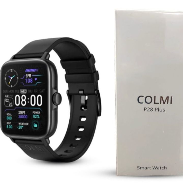 COLMI P28 Plus SmartWatch Bluetooth Calling Smartwatch 1.69 Inch IPS ...