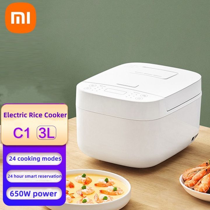 Xiaomi Mijia Electric Rice Cooker C1 3L 650W Multifunctional Electric Mini Rice Cooker Food ...