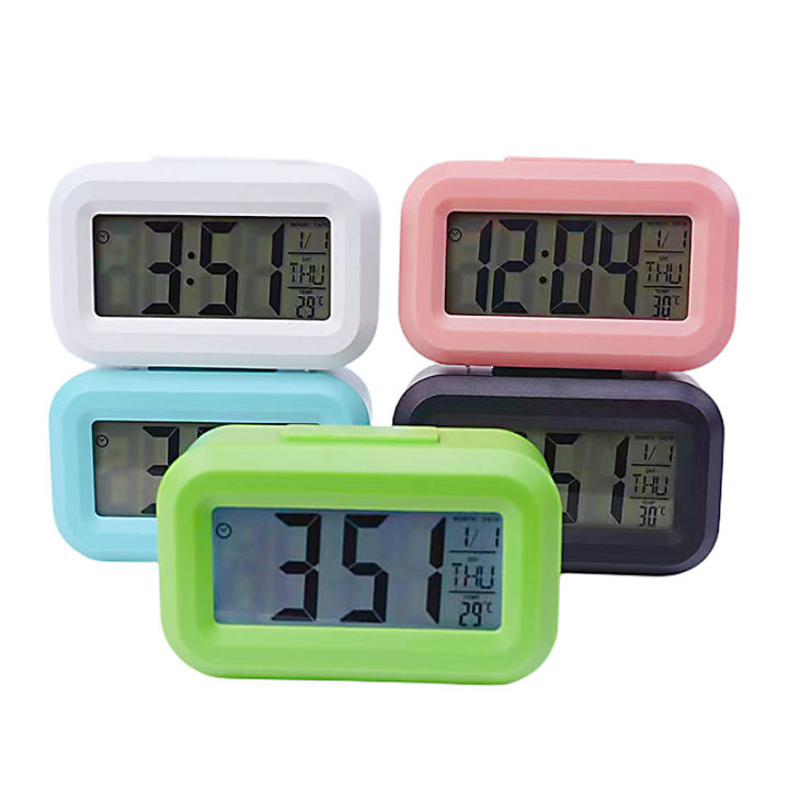 Multifunctional Electronic Clock Student Dormitory Bedside Electronic ...