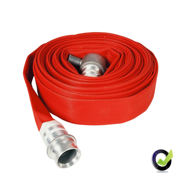 Fire Hose Pipe AE Red- 30 Metter without Nozzle | Daraz.com.bd