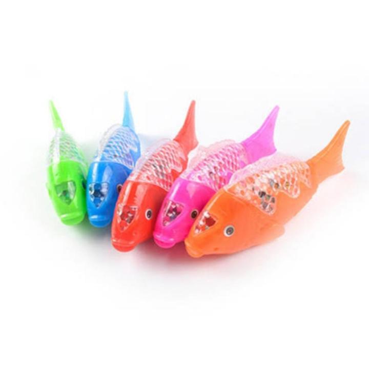 Electric moving Fish Toys with 3D Light&Music. | Daraz.com.bd