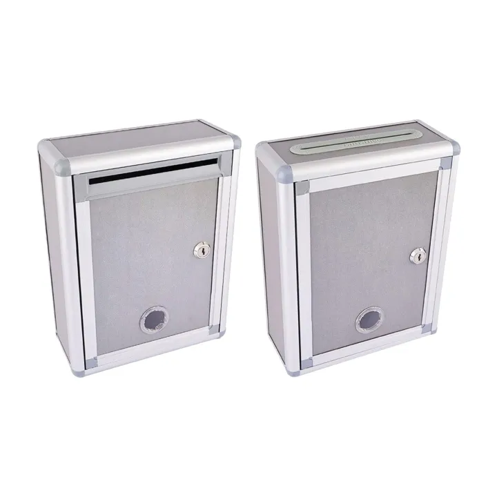 【New and Improved】 Suggestion Box with Lock Organizer 21x9.5x28cm ...
