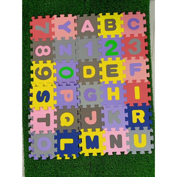 ABC Children\'s Puzzle Mat Foam Floor Alphabet Unisoft Puzzle Mat ...