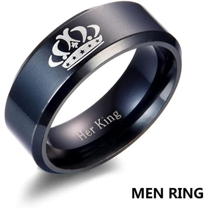 Metal King Finger Ring for Men - Black | Daraz.com.bd