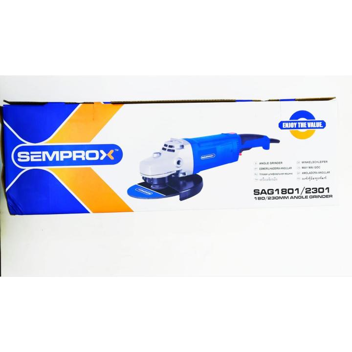 Semprox Professional Electric 7" /180 mm Angle Grinder / 2400W.Semprox Top Leading Brand of ...