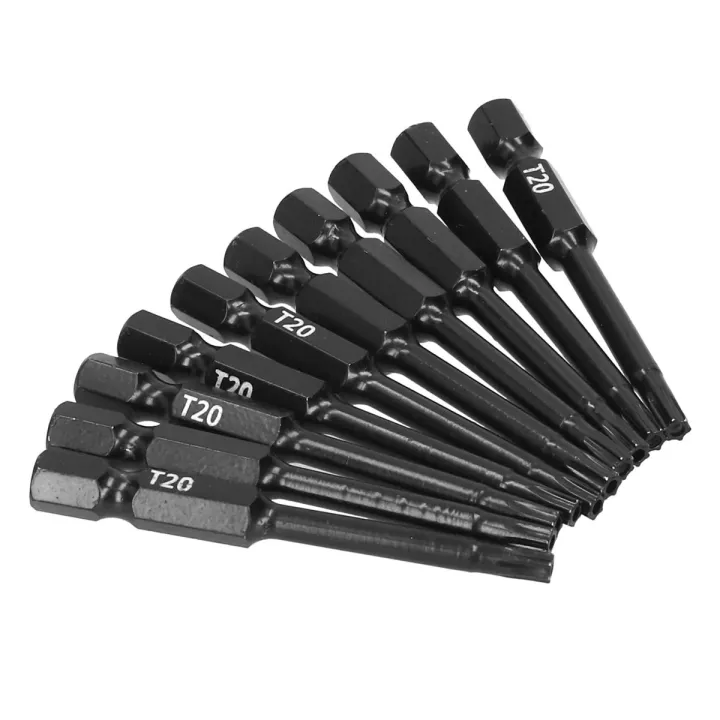 (New)T20 60mm length Teel tar head crewdriver bit et hand tool magnetic ...