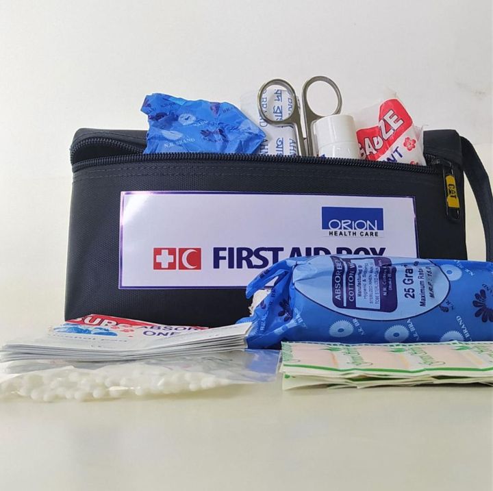 Essential First Aid Bag with 100+ Medical kits for every home, office ...