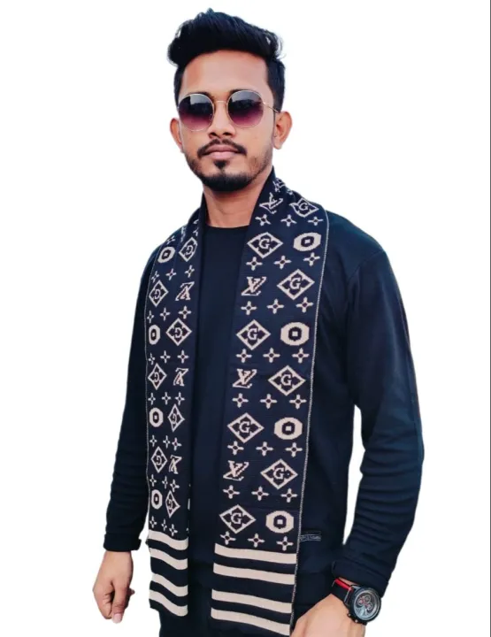 Viral LV Winter Woolen Mafler, Soft Mafler Stylish Fashion Mafler For ...