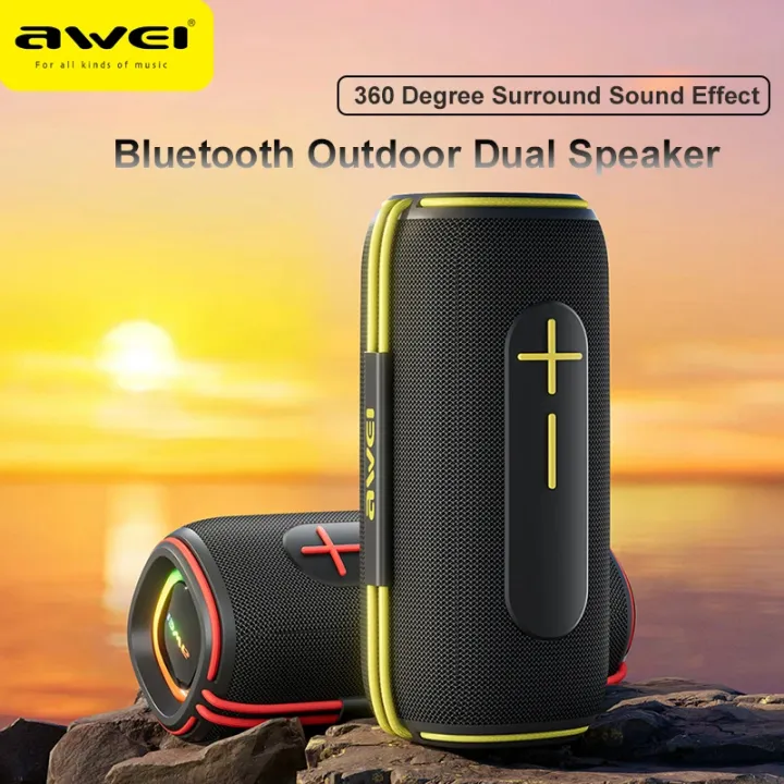 Awei KA5 2400mah Bluetooth Speaker 3D Stereo Bass Bluetooth Sound Box ...