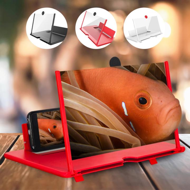 3D Glass Magnifier Mobile Accessories Mobile Phone Screen Amplifier ...