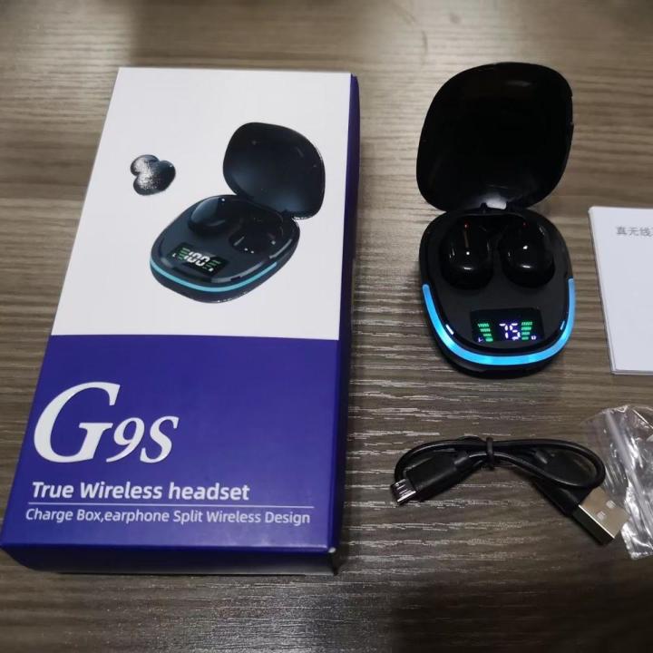 KuGou G9S TWS Wireless Earbuds RGB light with Digital Display Bluetooth ...
