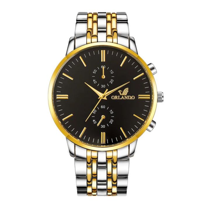 Men's Wrist Watches 2024 Luxury Brand Orlando Mens Quartz Watches Men ...