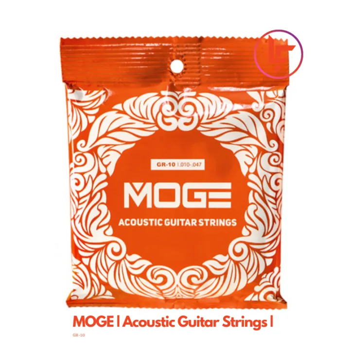 MOGE Extra Light Acoustic Guitar Strings GR10 .010-.047 | Daraz.com.bd