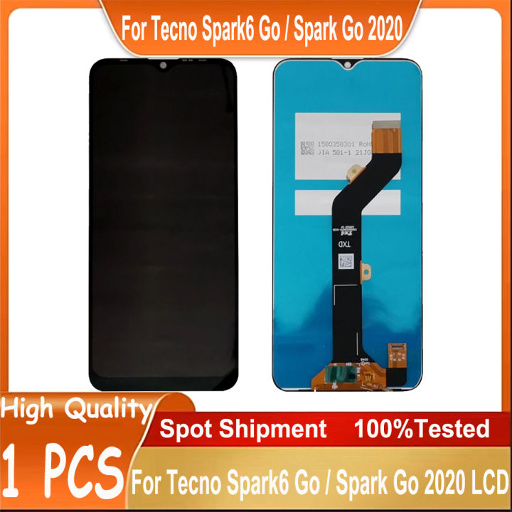 Test High Quality LCD For Tecno Spark 6 go/spark go 2020 Display Touch ...