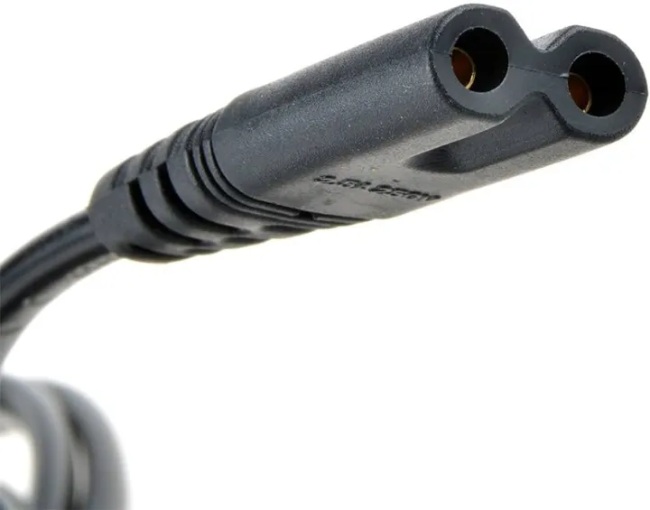 iPOWER AC 220v 2 Pin 1 Miter/ 40 Inch Feet Length AC Power Cable Cord ...