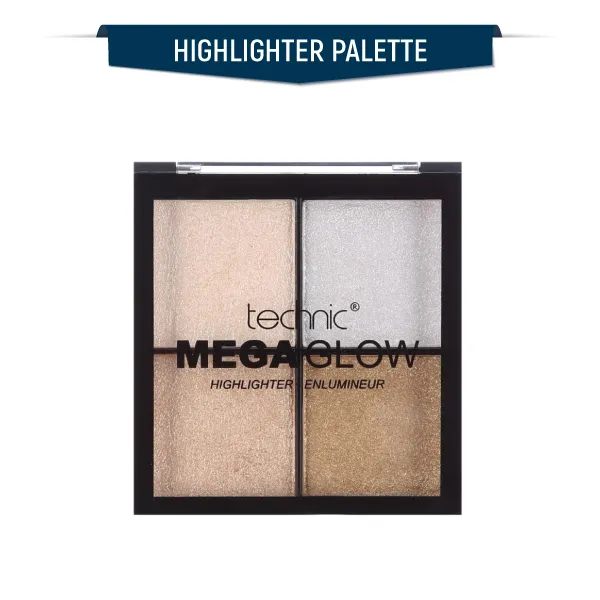 Technic Mega Glow Highlighter Palette (10g) | Daraz.com.bd