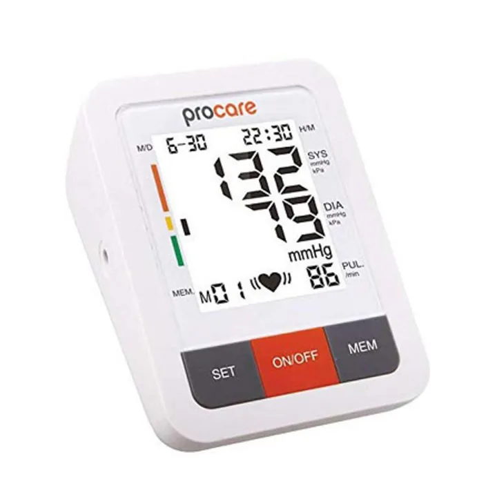 Pro Care Digital Blood Pressure Machine- Bp Machine For Instant acurate ...