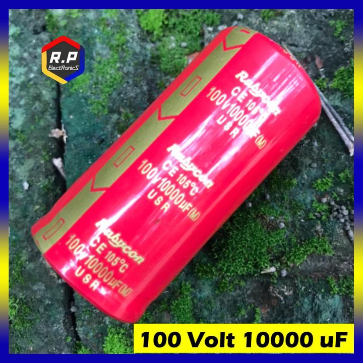 Rubycon 10000uf/100v Capacitor 10,000uf/100v Electrolytic Capacitor ...