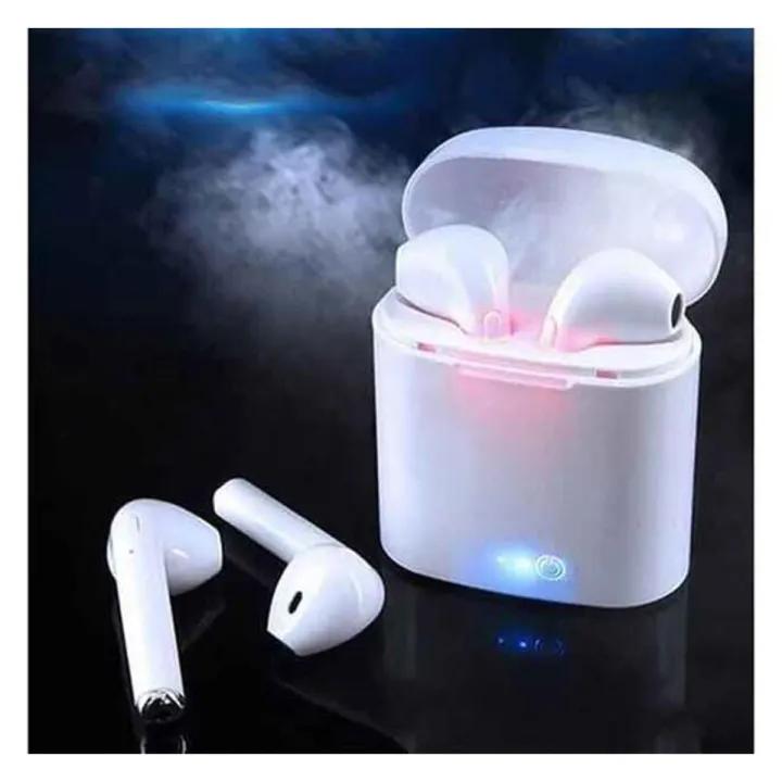 Hbq I7S Tws Bluetooth Stereo Double Headsets - White - Bluetooth ...