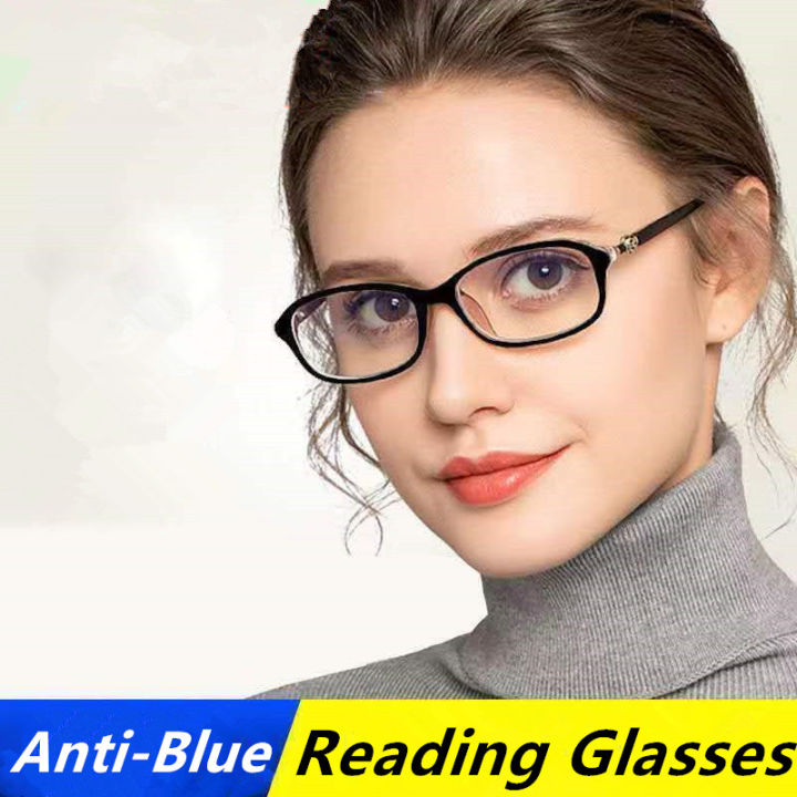 OYKI Anti Blue Reading Glasses for Women Anti Radiation Reading Eyeglasses with Grade | Daraz.com.bd
