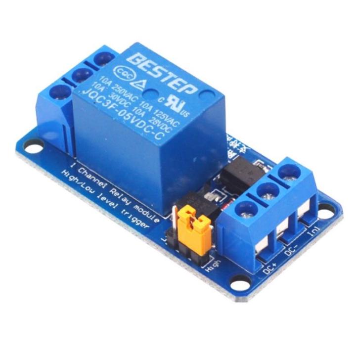 3.3V 5V 12V 24V 1 Channel Relay Module High and low Level Trigger Relay ...