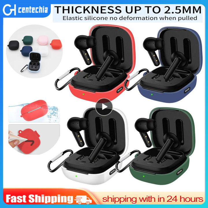 1~8pcs For QCY T13 ANC Case Silicone Earphones Cover Dropproof Wireless ...