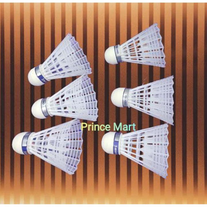 plastic shuttlecock 1-10 piece white | Daraz.com.bd