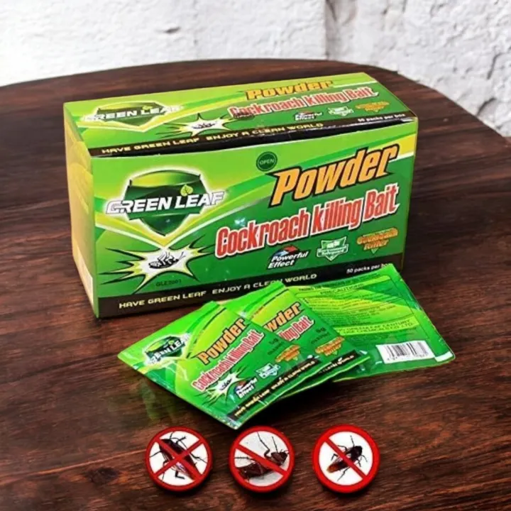 Cockroach Killer Bait Powder | Green Leaf Pest Control | 1-10 Pack ...