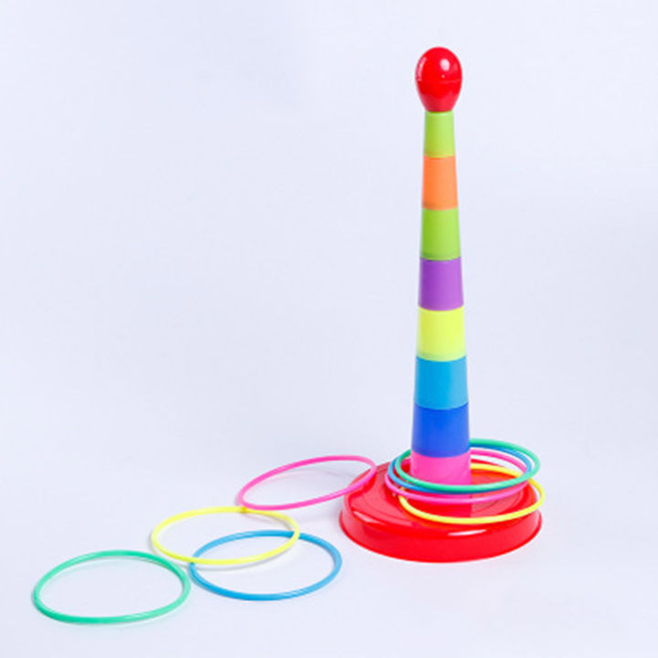 Children Ferrule Stacking Ring Game Toy Improve Observation Ability ...