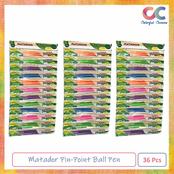 Matador Pin-Point Ball Pen 36 Pcs | Daraz.com.bd