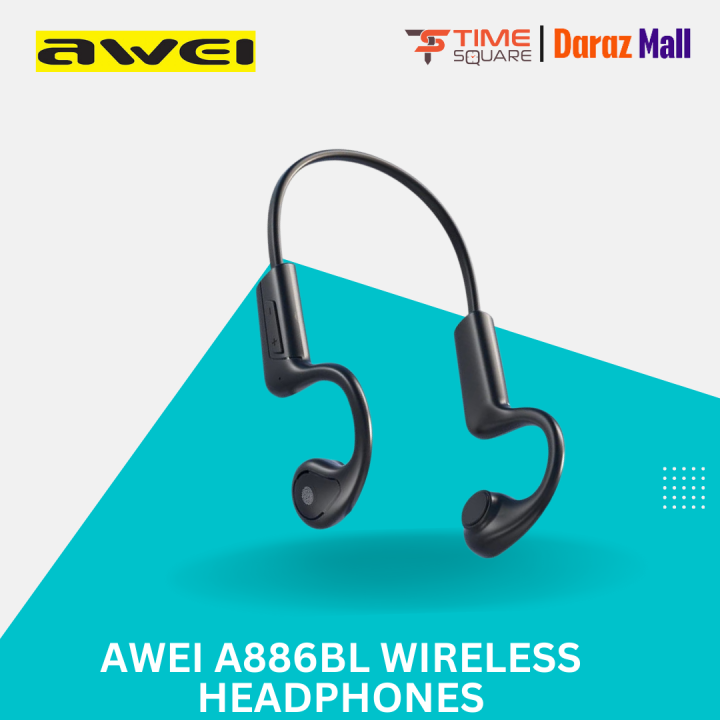 Awei A886BL Air Conduction Wireless Headphones | Daraz.com.bd