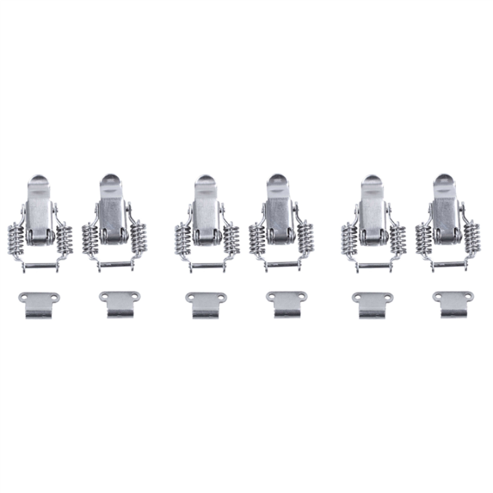 6X Toolbox Draw Compression Spring Toggle Latch Catch Clamp Silver ...
