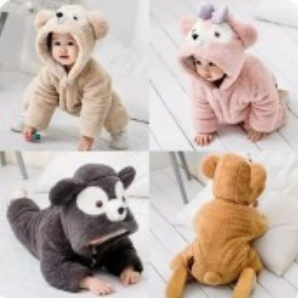 Teddy Bear Premium Baby winter Bodysuit | Daraz.com.bd