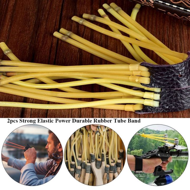 2pcs High quality for Slingshot Strong Elastic Camping Hunting ...