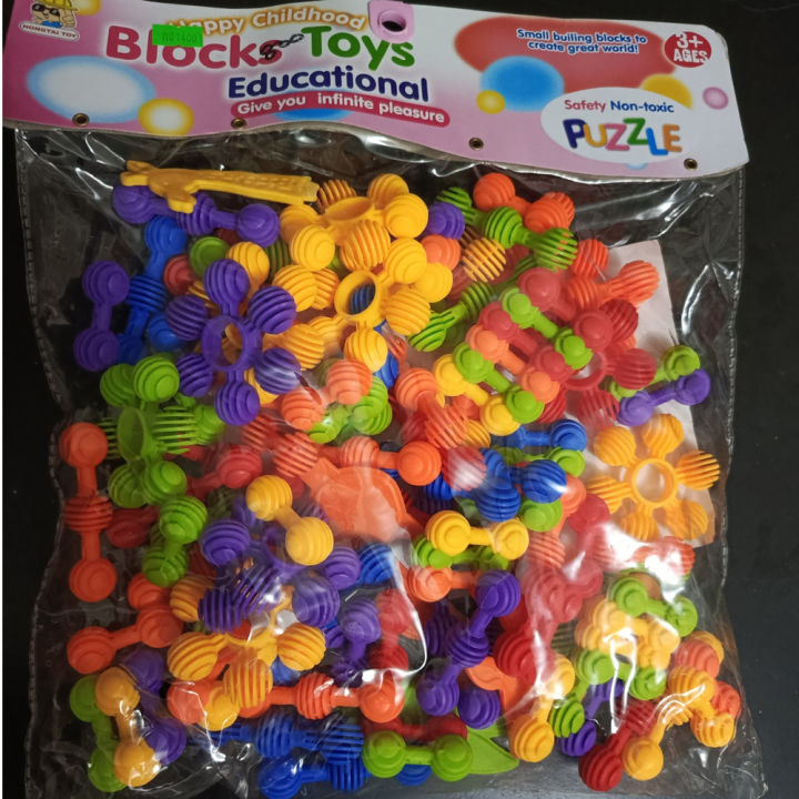 Educational Building Blocks Set For Kids Brain Boosting Blocks Toys ...