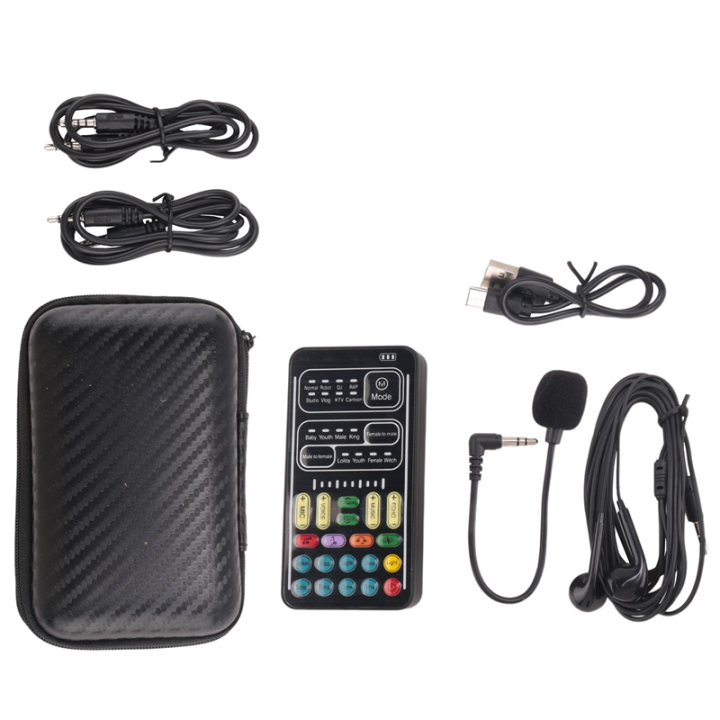 Voice Changer Handheld Microphone Voice Changer (i9) | Daraz.com.bd