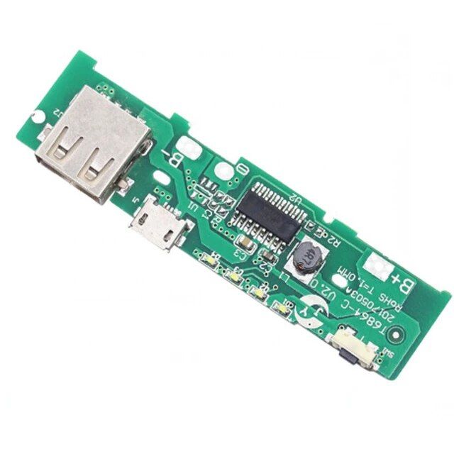 5V 1Ah Power Bank Charger Module Charging Circuit Board Step Up Boost ...
