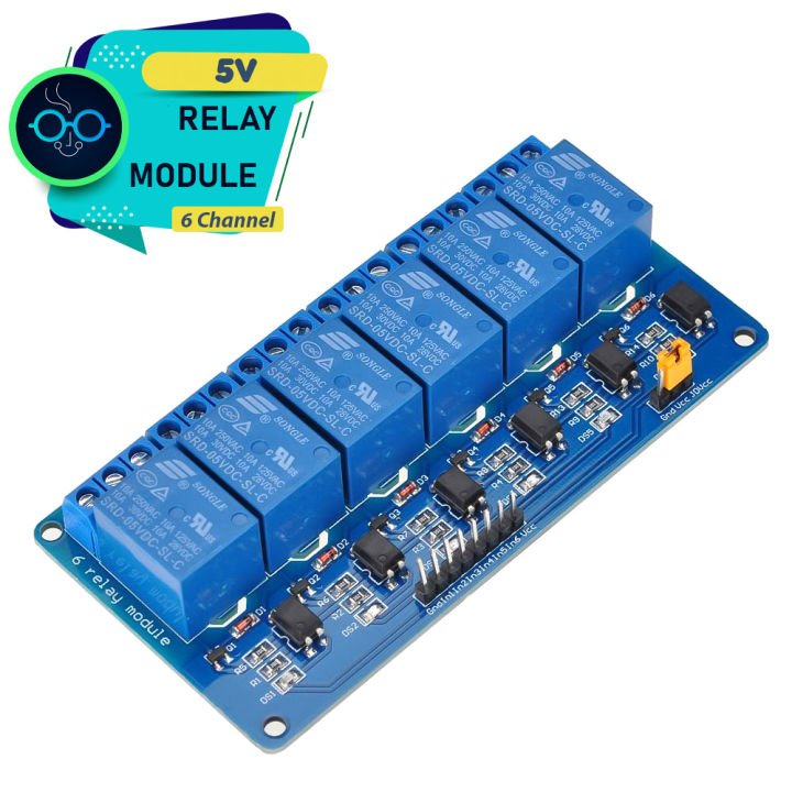 RELAY MODULE 5V 6 CHANNEL | Daraz.com.bd