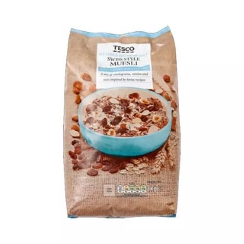 Tesco No Added Suge Swiss Style Muesli UK-1Kg | Daraz.com.bd