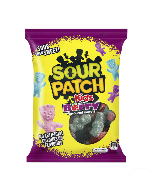 Sour Patch Kids Berry Flavoured Sweets 220g | Daraz.com.bd