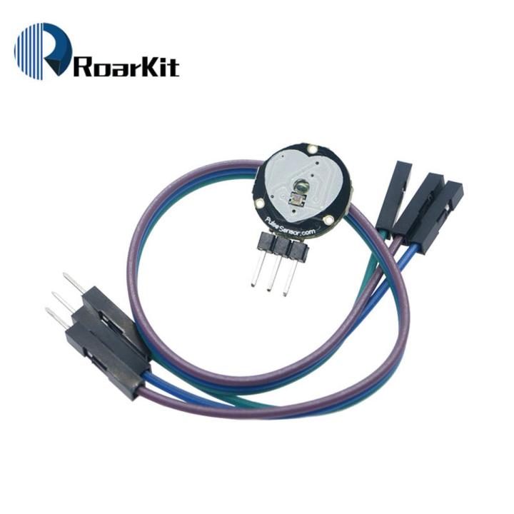 【Mary DAI Store】pulse heart sensor for Arduino open source development pulse sensor | Daraz.com.bd