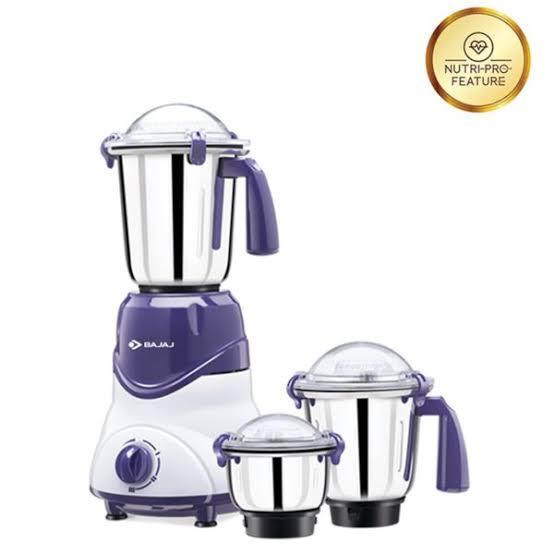 Bajaj Blender Trio 600watt Mixer Grinder 3 In 1 Made In India | Daraz ...
