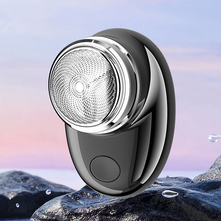Electric Shaver Portable Razor Man Travel Attire Wet And Dry USB ...