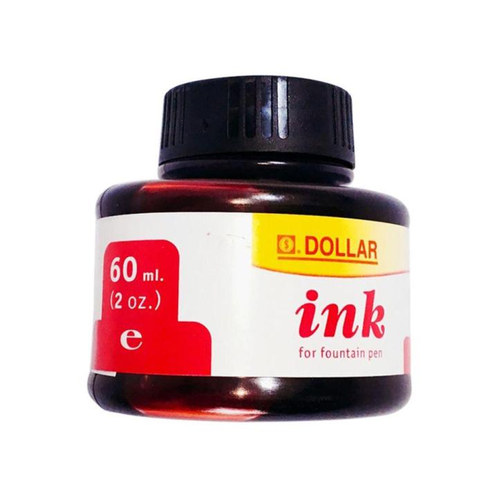 Fountain Pen ink bottled 60ML Dollar Fountain Pen Ink - | Daraz.com.bd