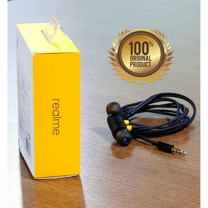 Realme Buds Original Wired Headset with Mic | Daraz.com.bd