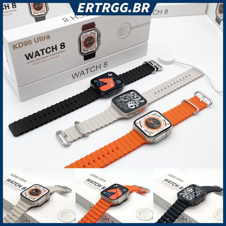 SmartWatch KD99 Ultra Watch 8 Ultra Clone Full View BIG Display ...