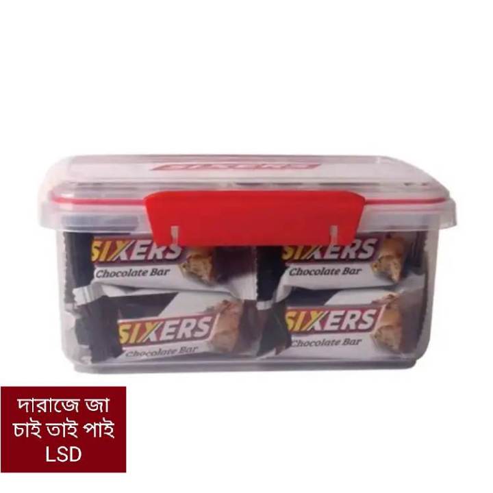 Gife Chocolate Bar 25pcs box PRAN Sixers | Daraz.com.bd