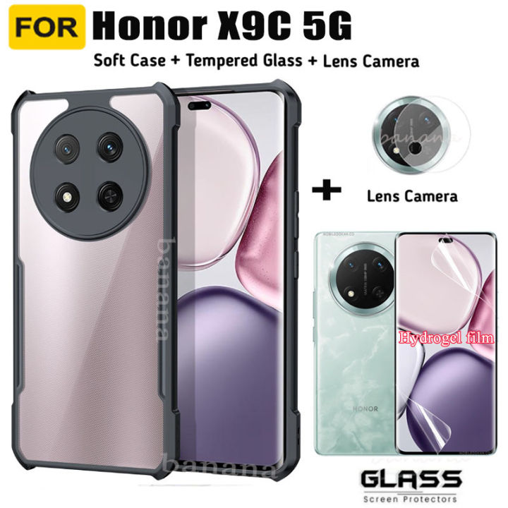 Honor X9C Shockproof Phone Case for Honor X9A X9B Soft Hydrogel Film 3 ...